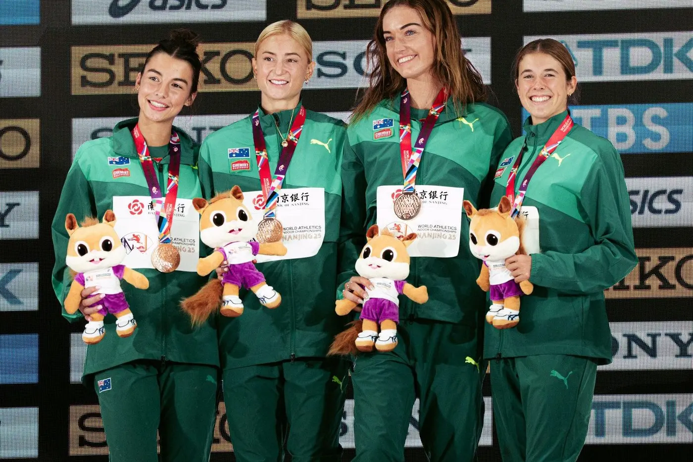 Medal for Bella at world champs