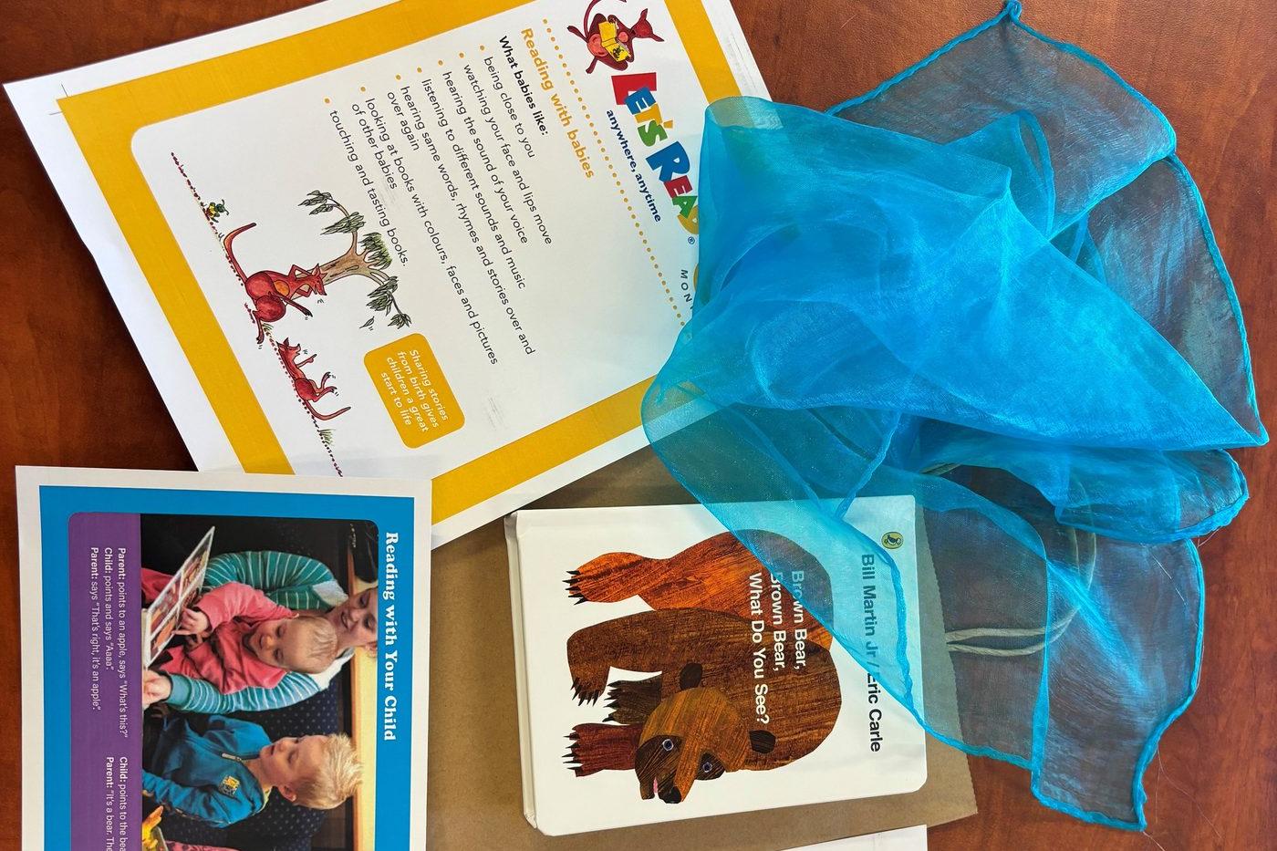 Free books for children through Maternal and Child Health Service