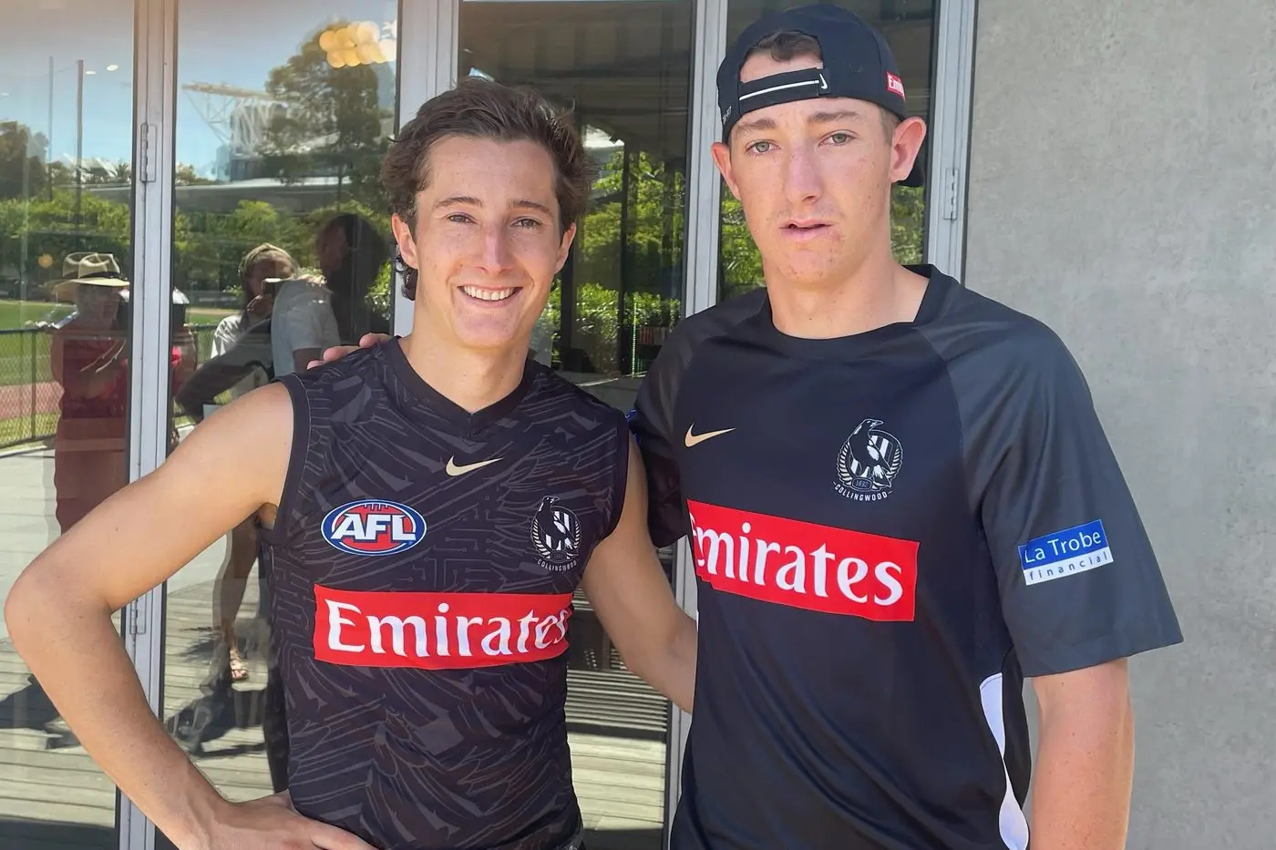 Pies swoop on local lads