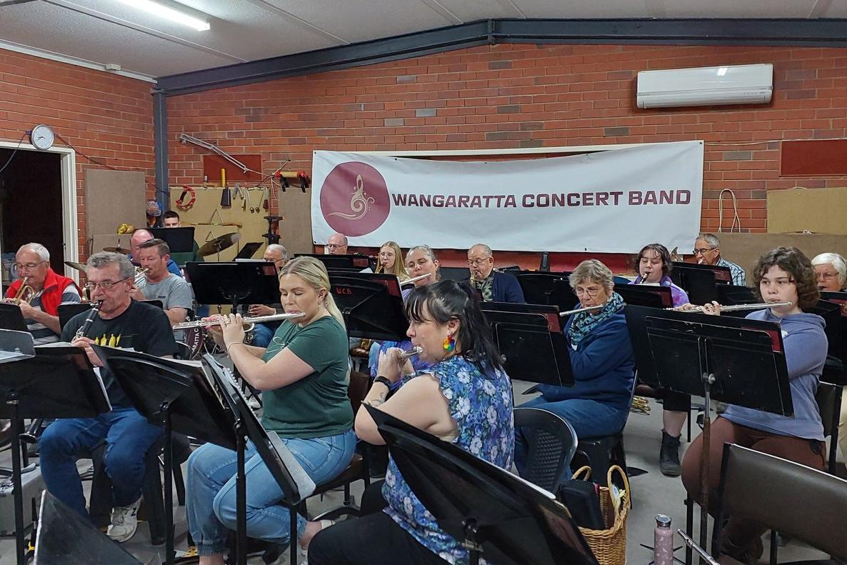 Wangaratta Concert Band to play free concert in the hall