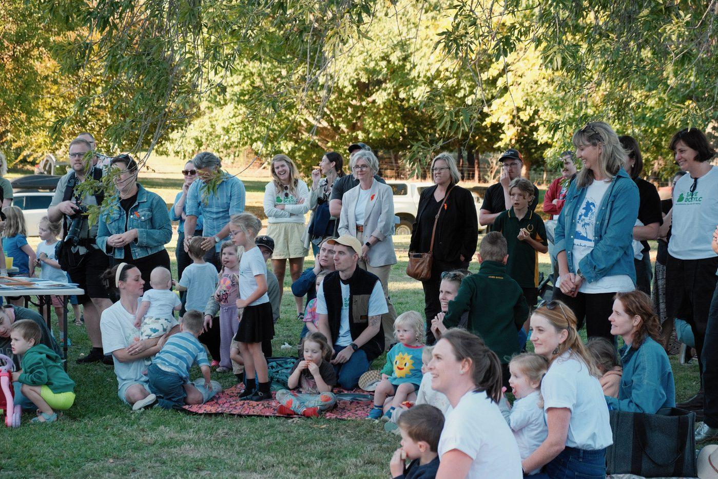 Childcare centre, parents rally to protest council’s kinder call