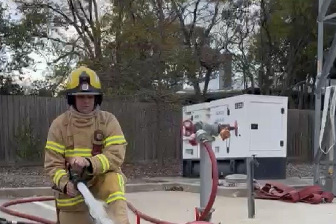 Local fire brigade hosts open day to get fire ready