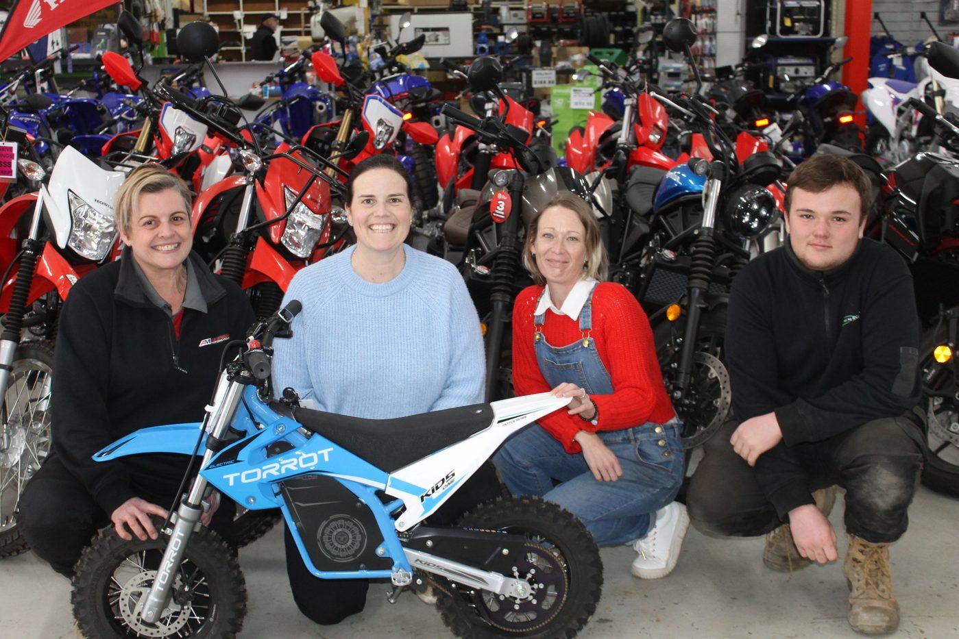 $3000 motorcycle first prize for Myrtleford Show raffle