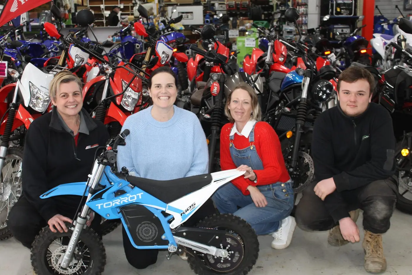 $3000 motorcycle first prize for Myrtleford Show raffle