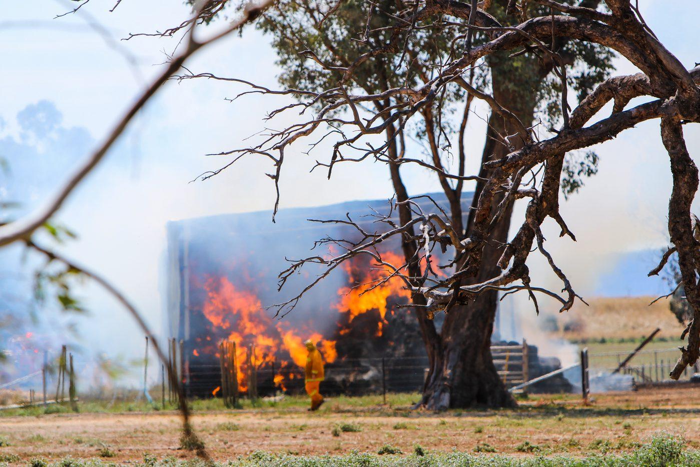 Combustion warning for region's hay farmers